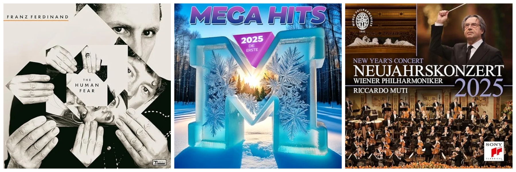 Neue Musik: Album & Sampler Neuerscheinungen 10.1.2025